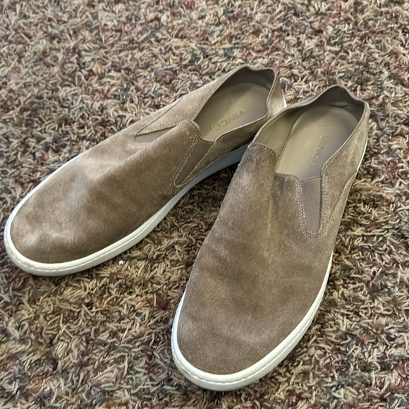 Vince | Shoes | Vince Suede Backless Sneakers | Poshmark